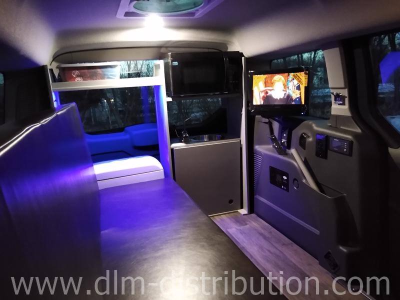 2020 Mini T Campervan, Garageable Mini Motorhome with solar, TV/DVD ...