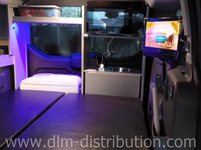2020 Mini T Campervan, Garageable Mini Motorhome with solar, TV/DVD ...